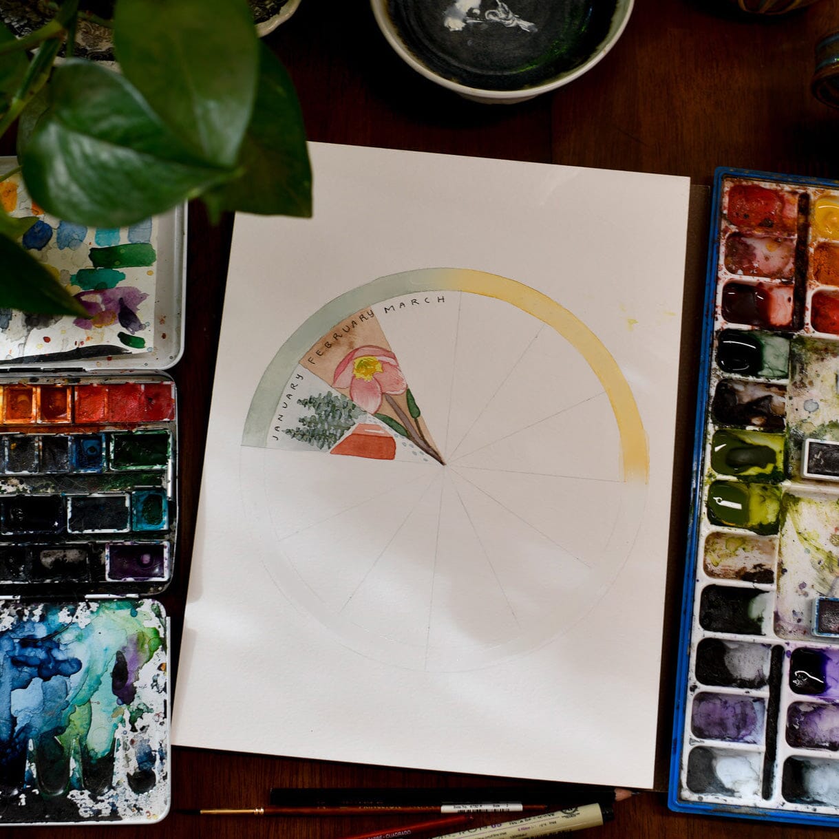 How To Make A Phenology Wheel: A Fun Analog Project – Little Truths Studio