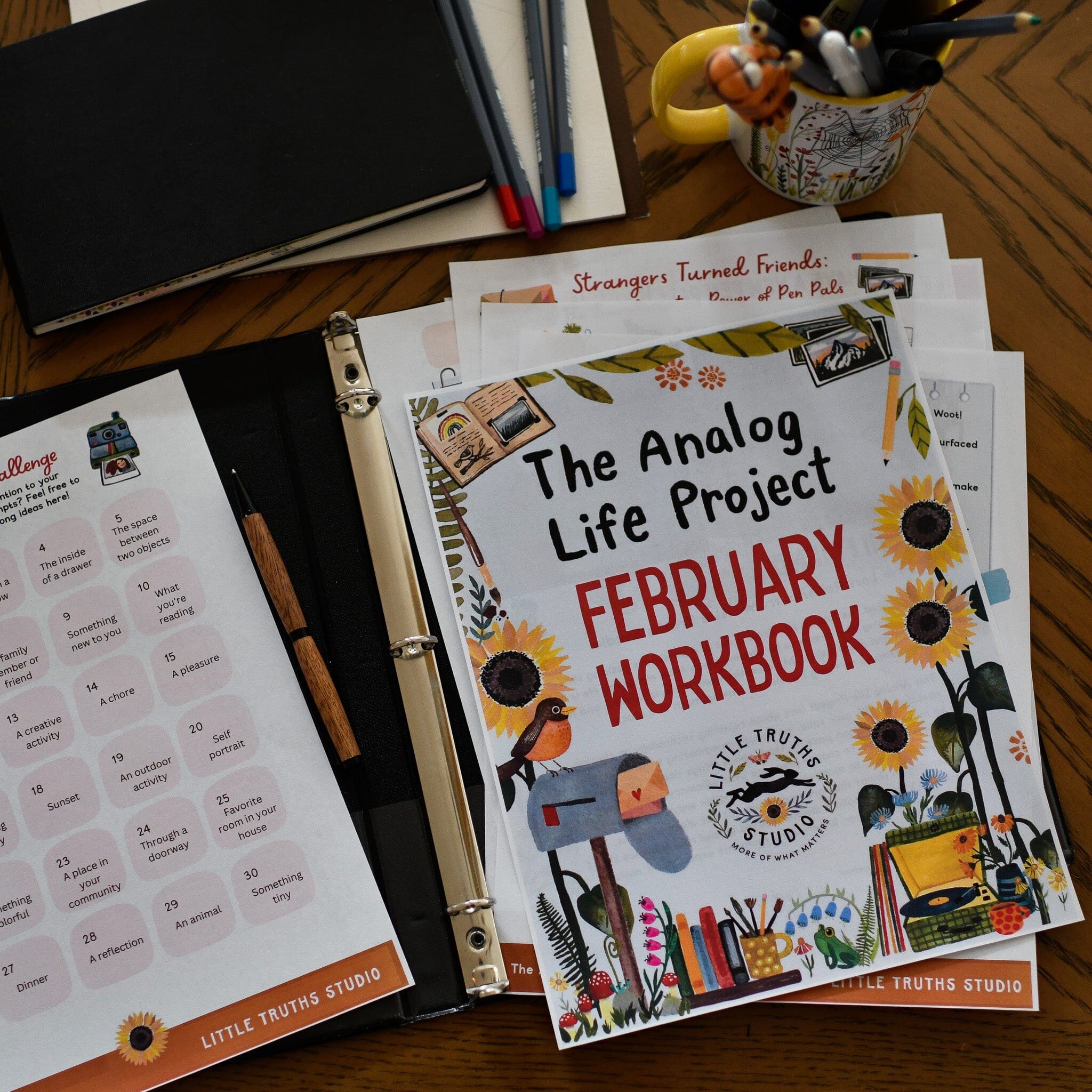 The Analog Life Project February Workbook – Little Truths Studio