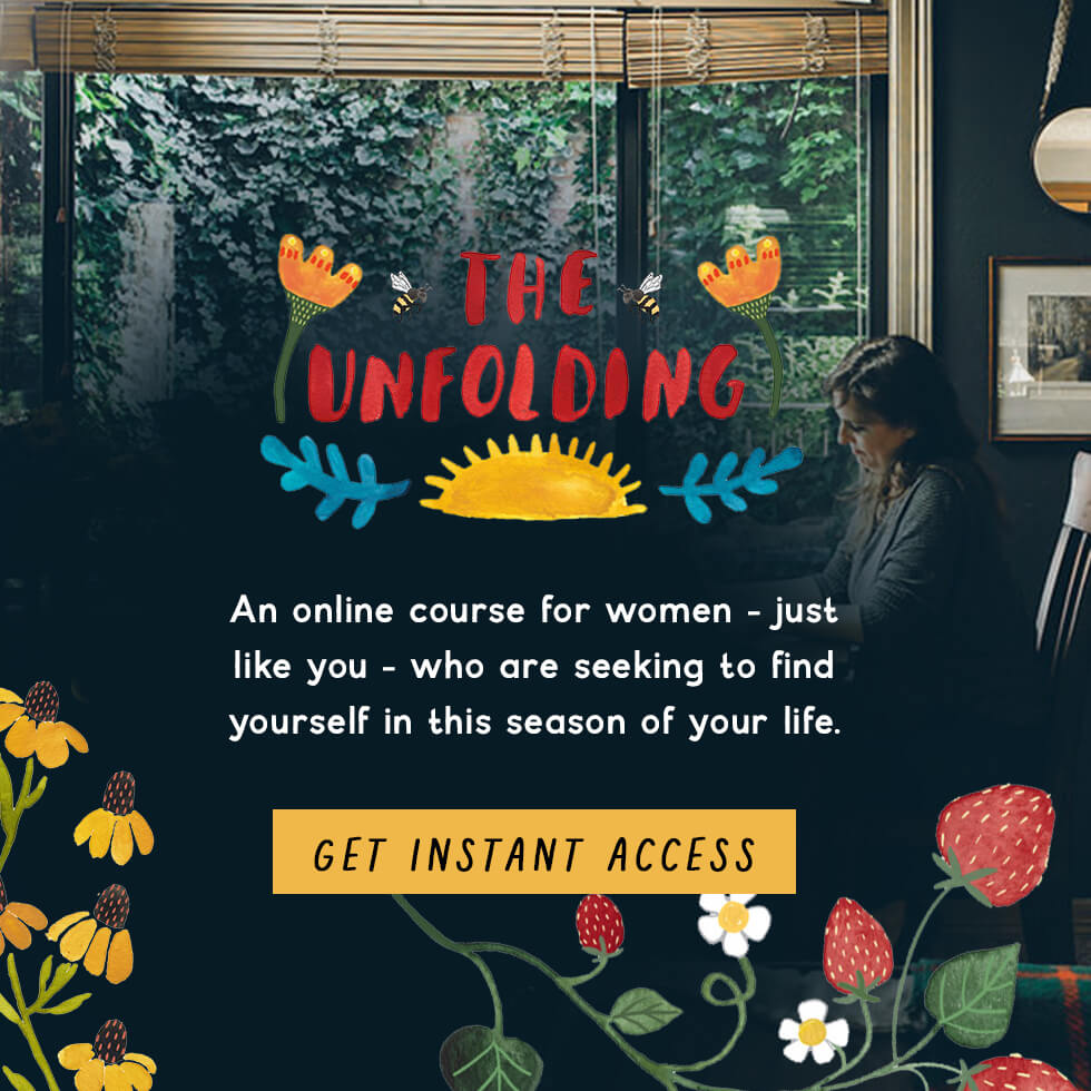 the unfolding landing page – Little Truths Studio